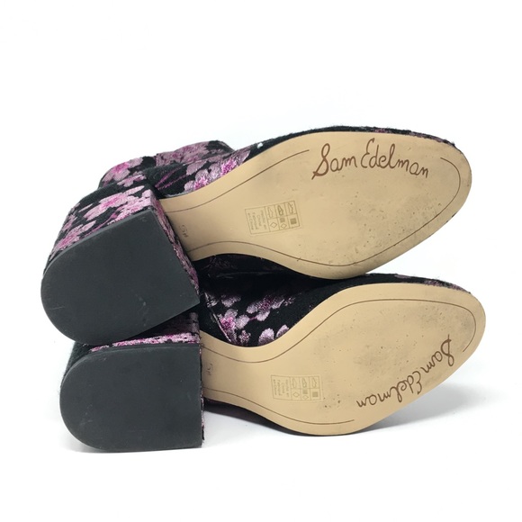 Sam Edelman | Shoes | Sam Edelman Taye Ankle Boots Cherry Blossom ...